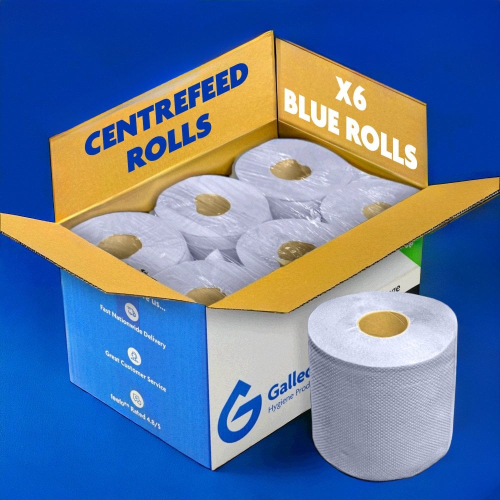 Blue Rolls x 6 Only - £ 7.95 – Galleon Supplies