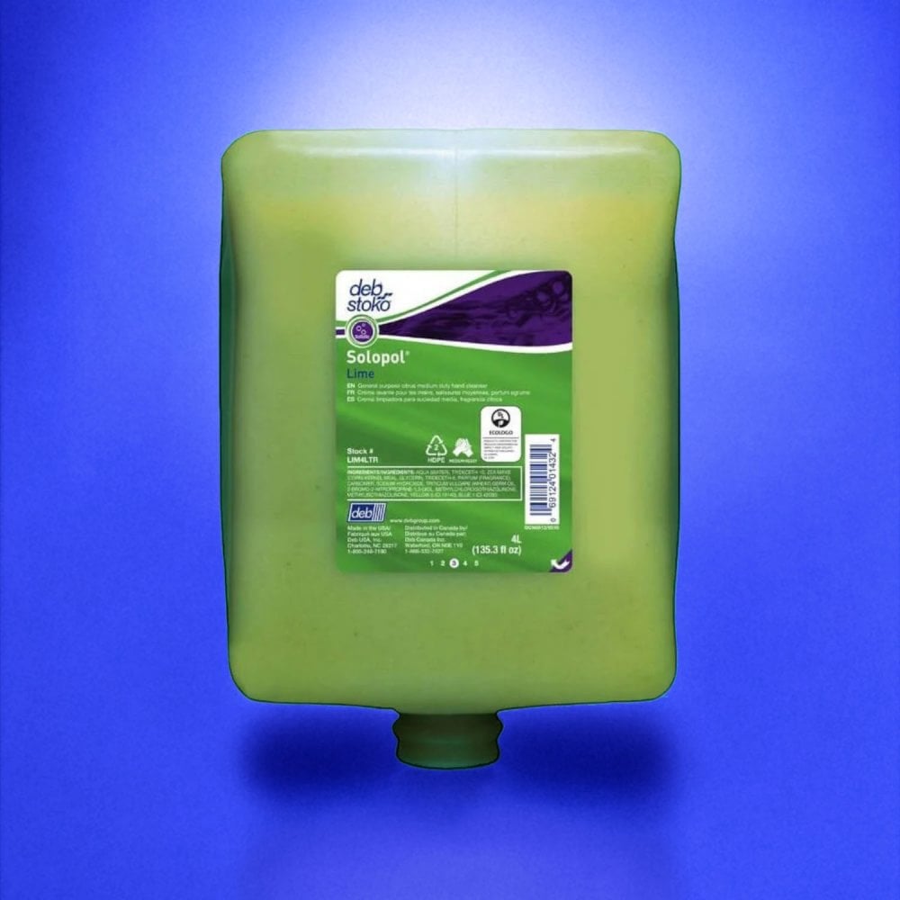 Deb Lime Beaded Hand Scrub - 4 x 4 Litres | Galleon Supplies